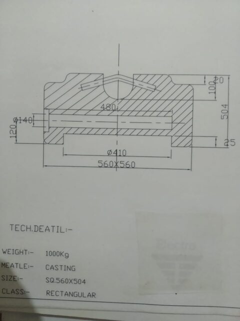 TAJ+ M3 & M2 Class Standard Cast Iron Weight In 1000 Kg(1TON) Duly ...