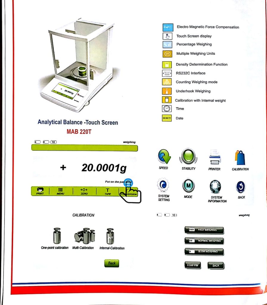 TAJ+ 220g-0.0001g(4 digit) Magnet Base Digital Lab Balance Best For ...