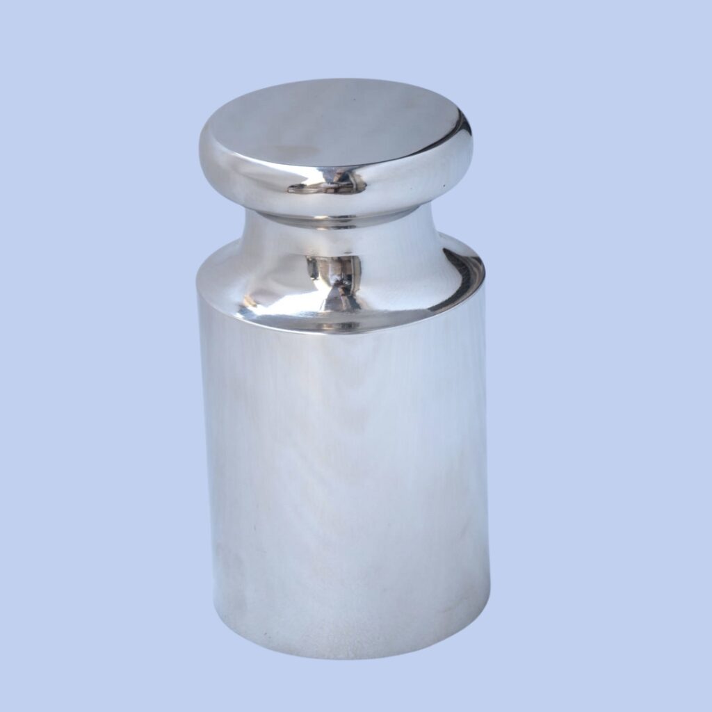 Cylindrical Knobe Type SS 304 Grade Standard Lab Weights with NABL ...